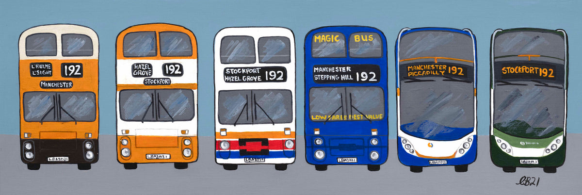192 bus collection – Lucy Burgess Art